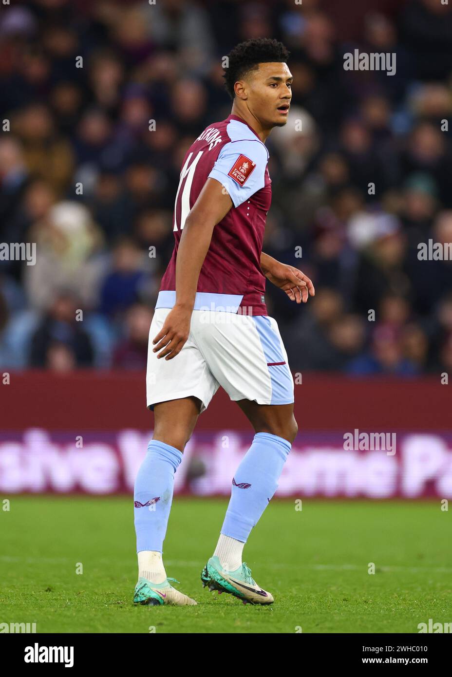 Ollie Watkins of Aston Villa during the Emirates FA Cup Fourth Round ...