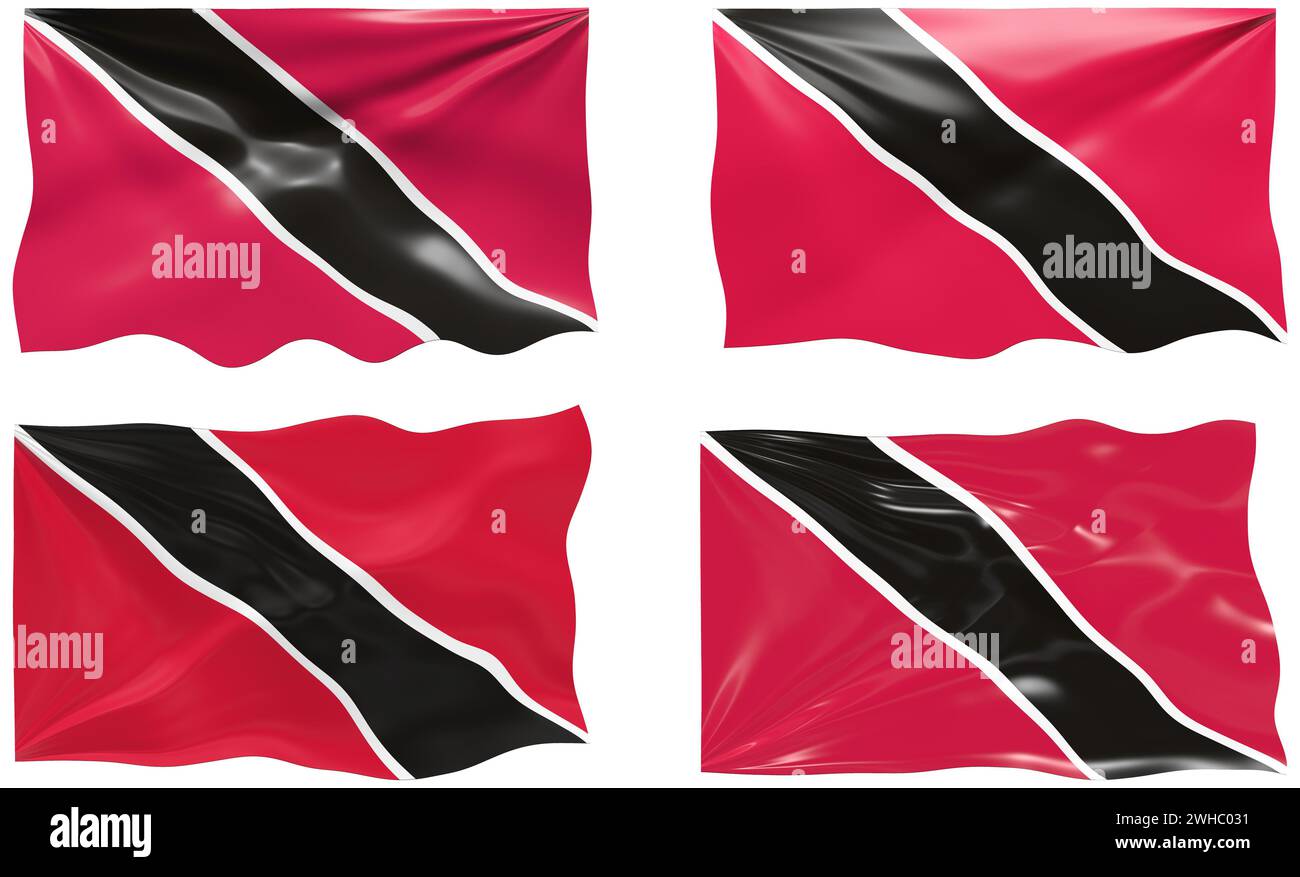 Flag of Trinidad, Tobago Stock Photo - Alamy