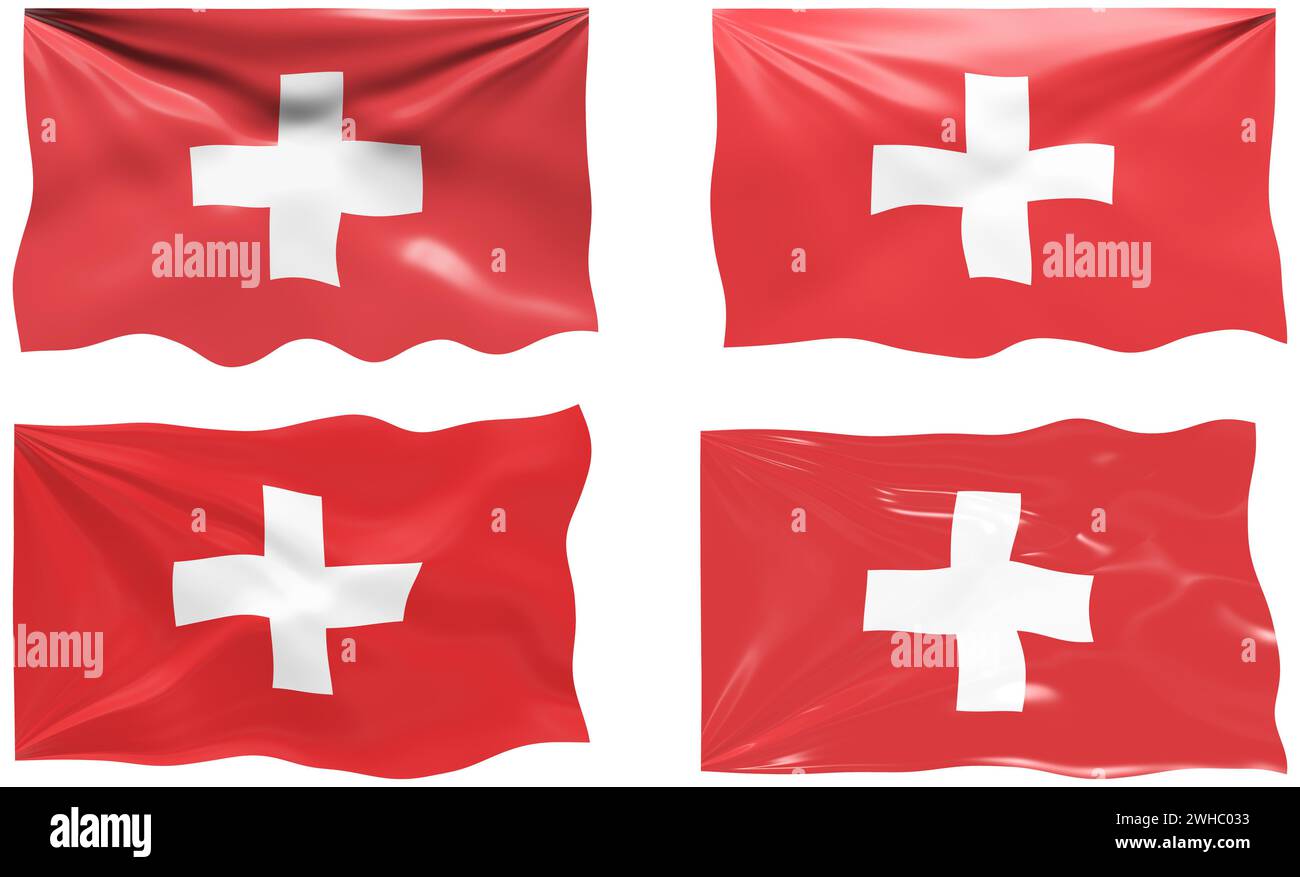 National flag switzerland background Cut Out Stock Images & Pictures ...