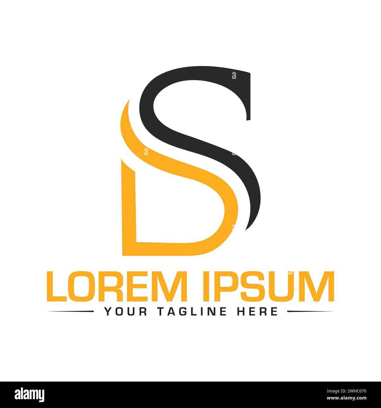 DS Letter Logo Design. Unique and Professional DS Logo Design Stock ...