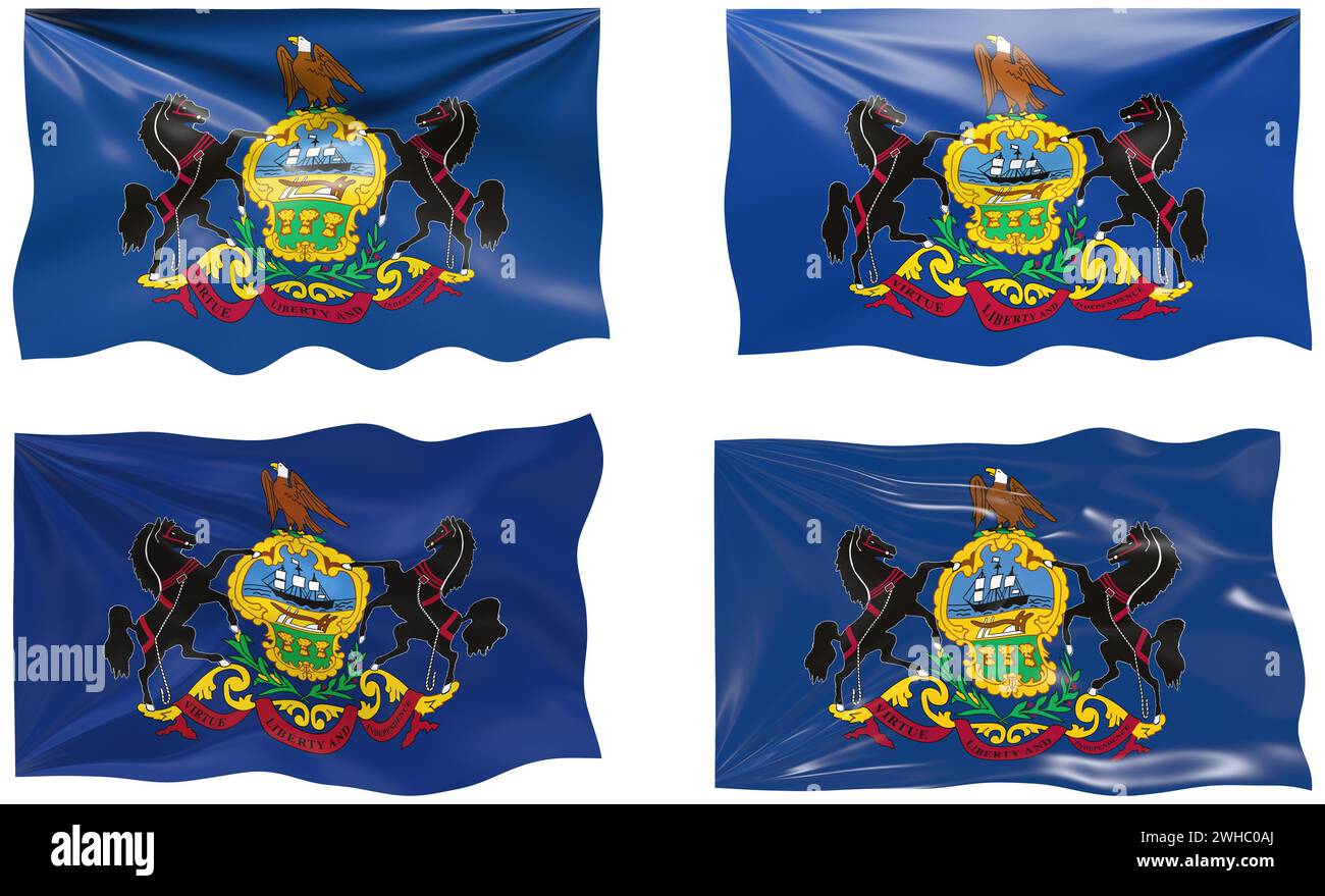 Flag of Pennsylvania Stock Photo - Alamy