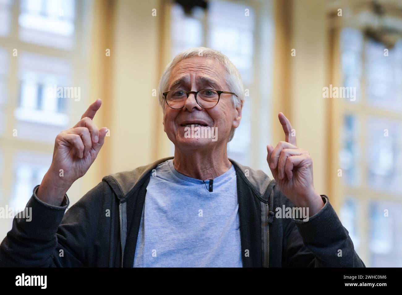 Hamburg, Germany. 09th Feb, 2024. John Neumeier, artistic director of ...