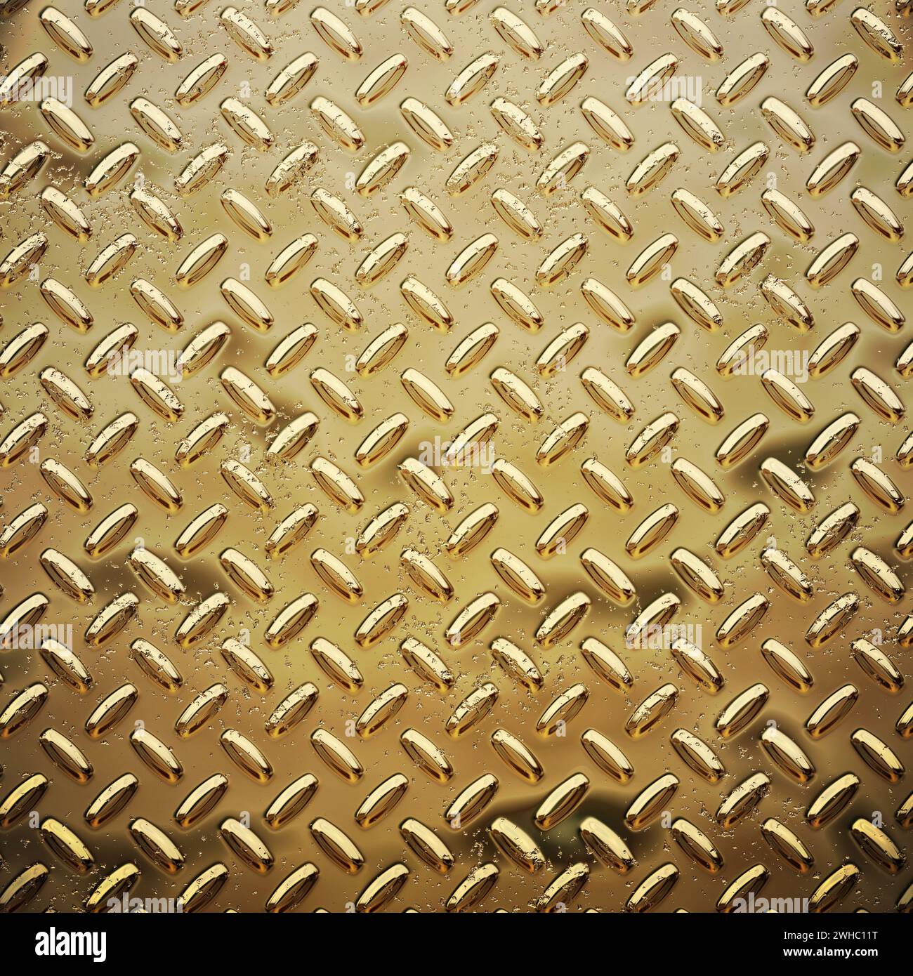 Brass diamond plate hi-res stock photography and images - Alamy