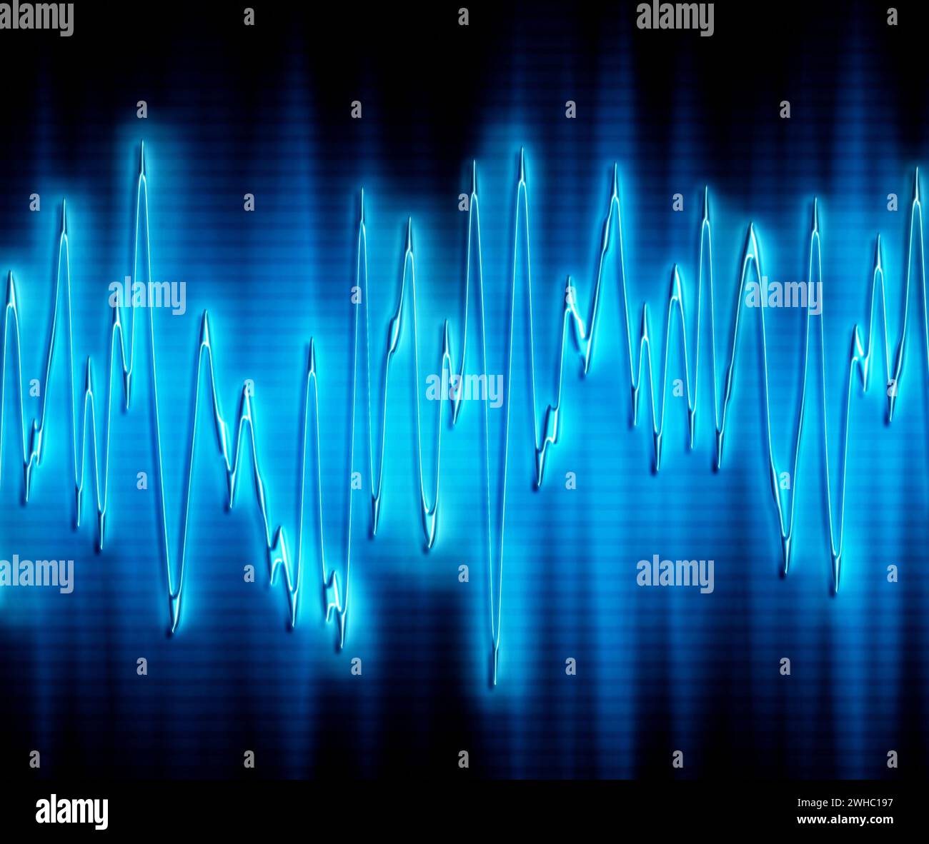Extreme sound wave Stock Photo - Alamy