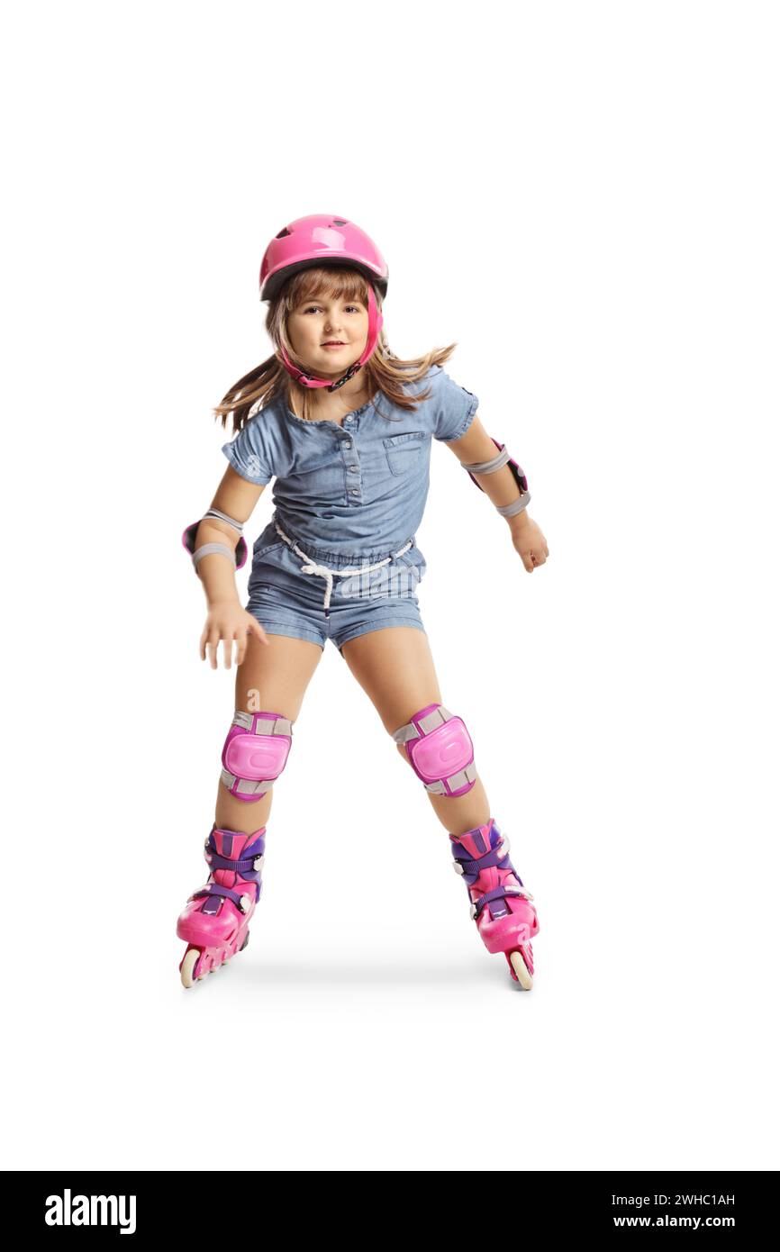 Happy girl riding on Cut Out Stock Images & Pictures - Alamy