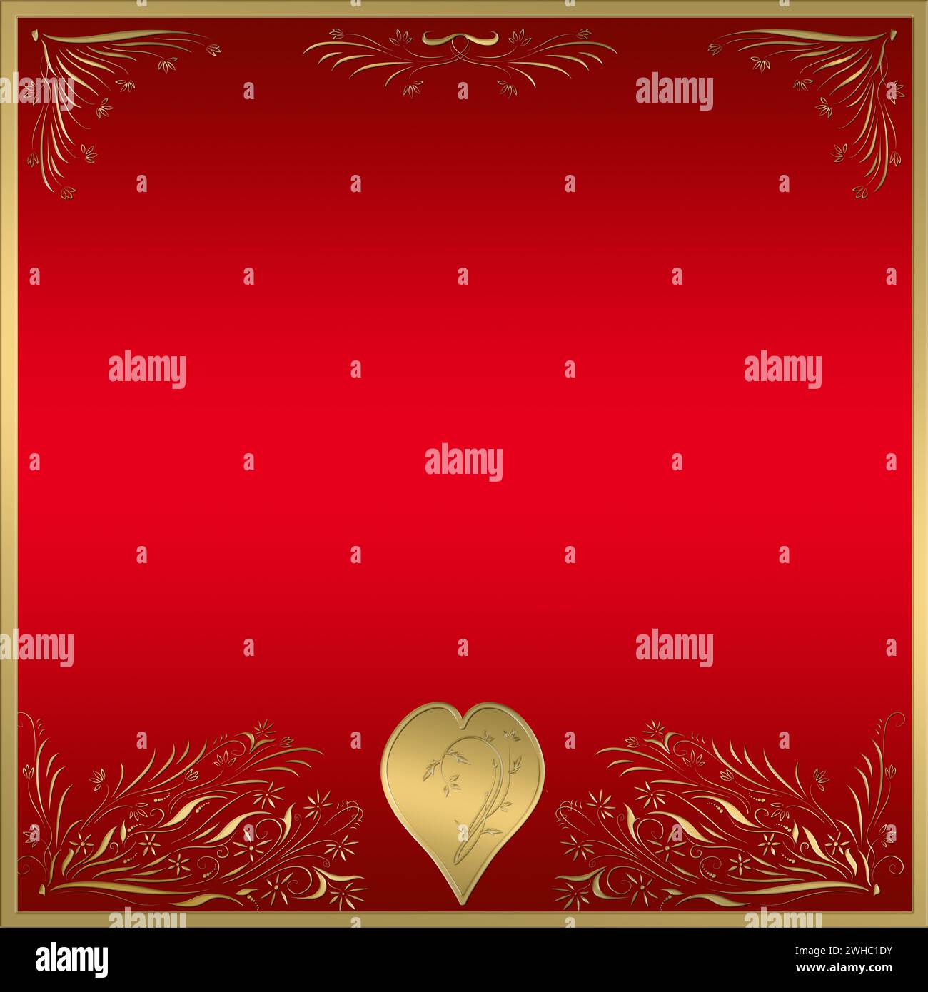 Gold frame lines hi-res stock photography and images - Alamy