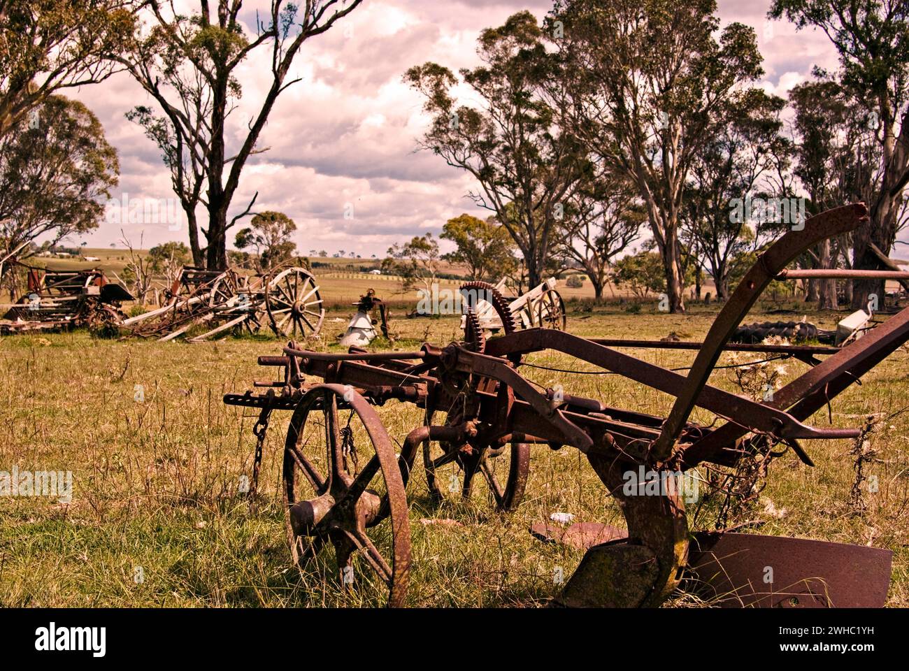 Old farming implements hi-res stock photography and images - Alamy
