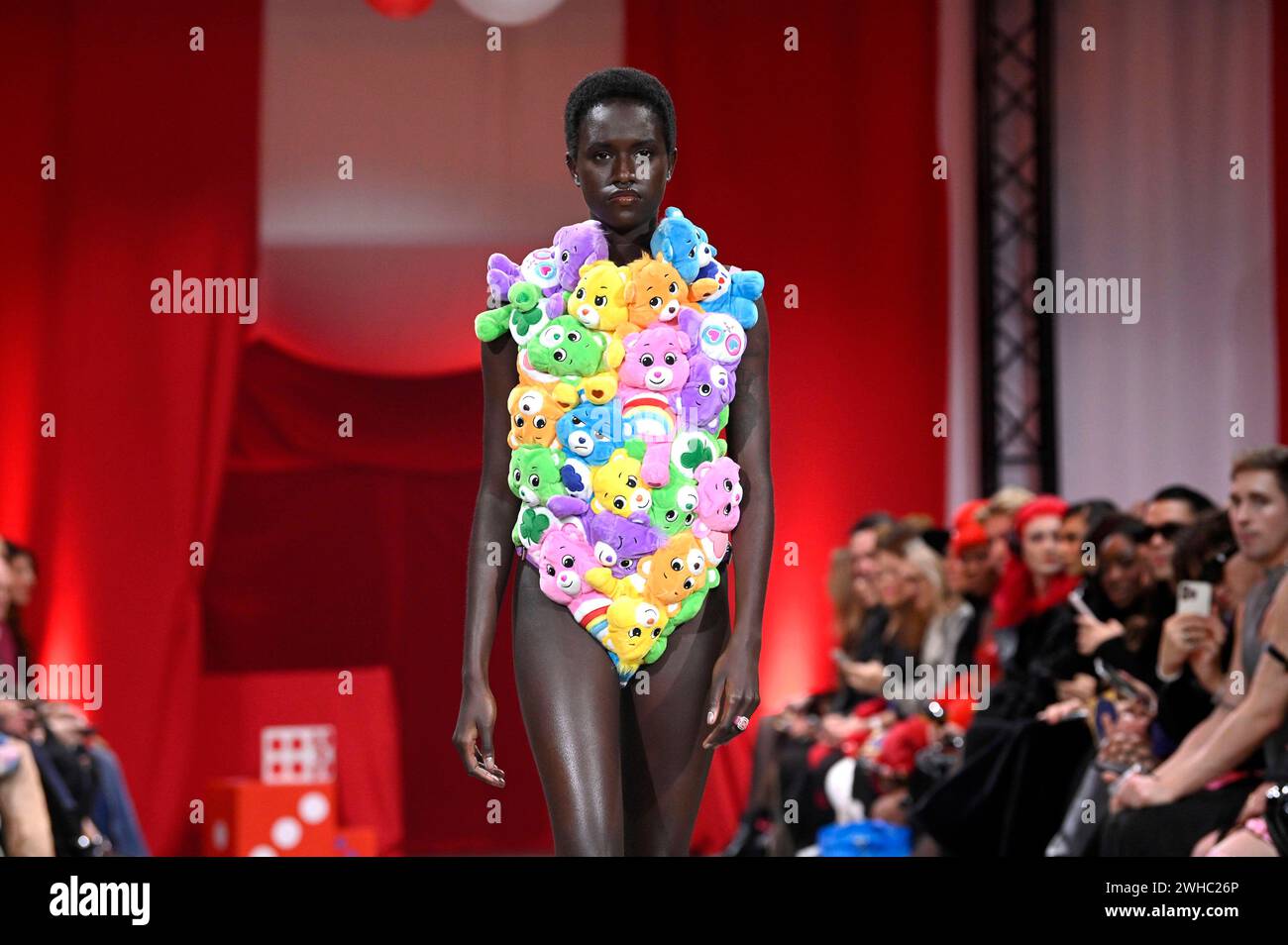 Model bei der Marina Hoermanseder Fashion Show auf der Berlin Fashion ...