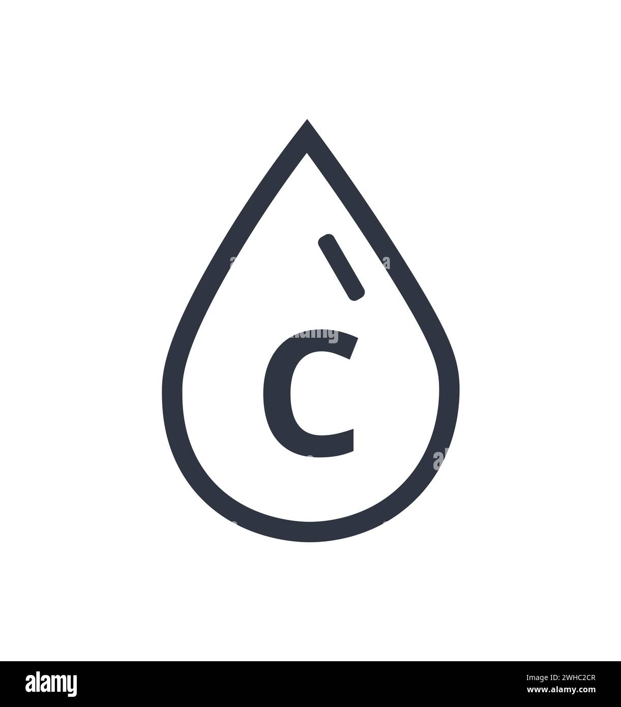 Isolated Vitamin C Symbol Stock Vector Image & Art - Alamy