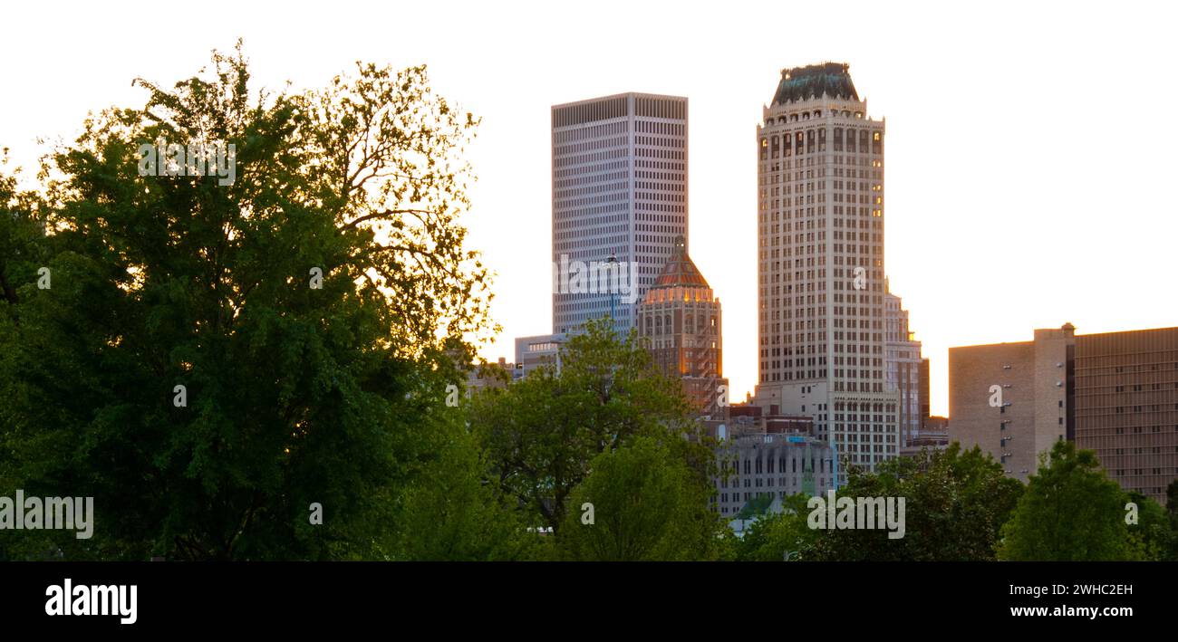 Tulsa oklahoma skyline hi-res stock photography and images - Alamy