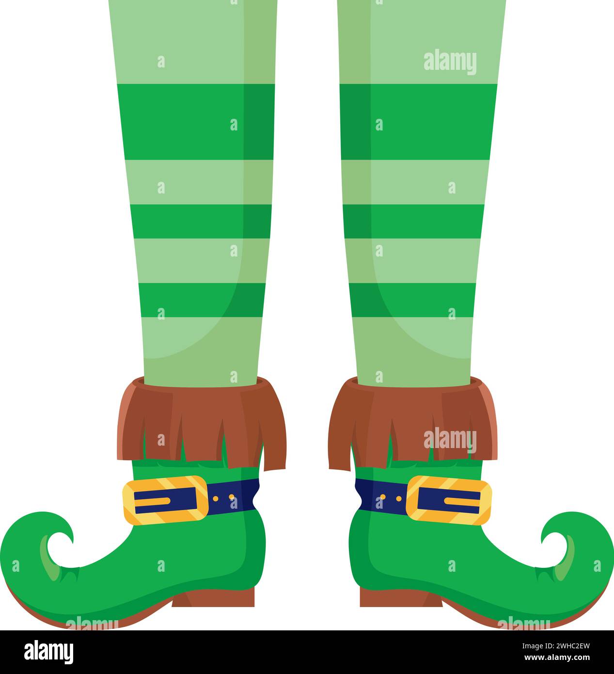 saint patricks day leprechaun legs Stock Vector Image & Art - Alamy