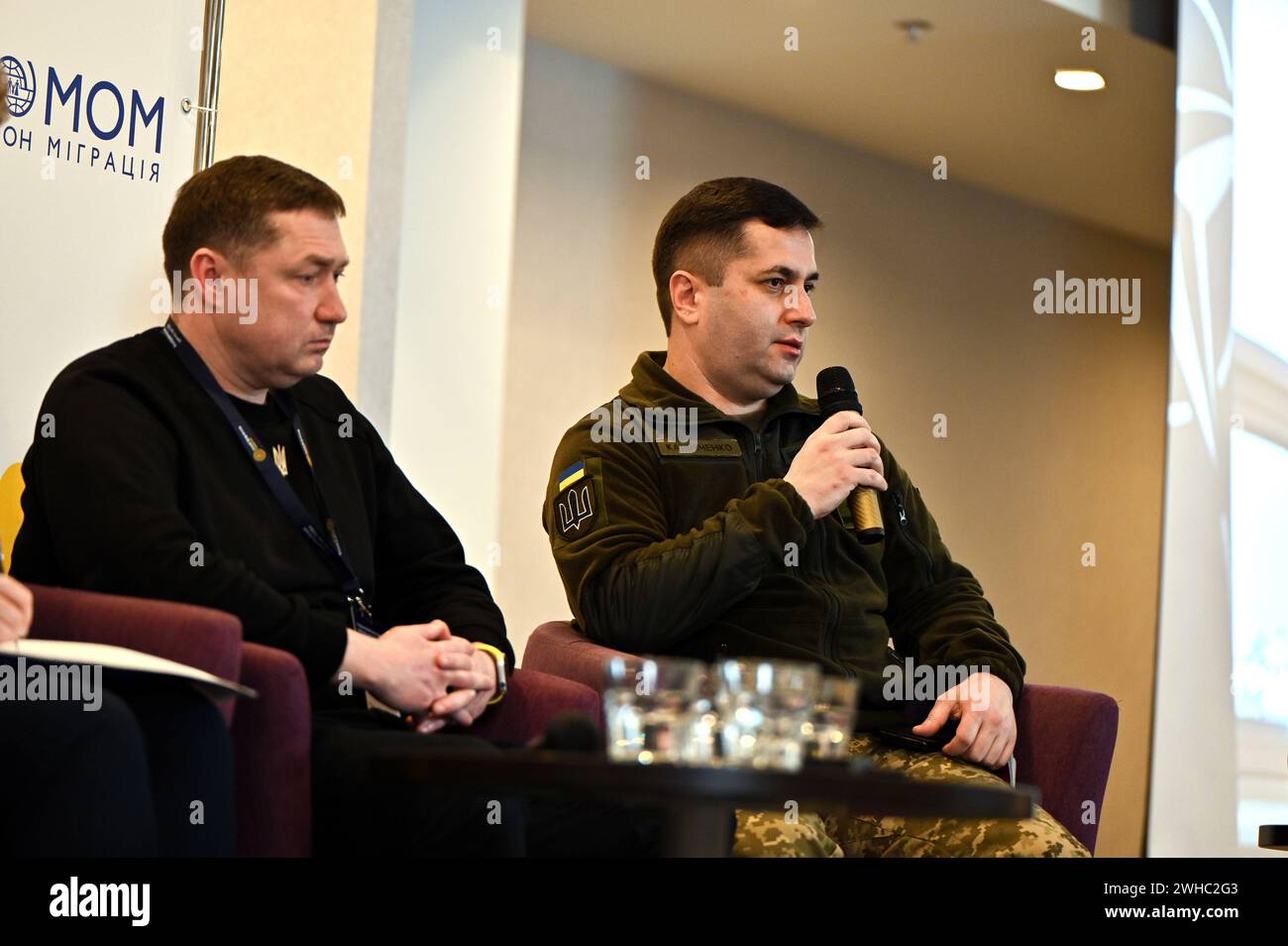 LVIV, UKRAINE - FEBRUARY 09, 2024 - Head of the Social Support ...