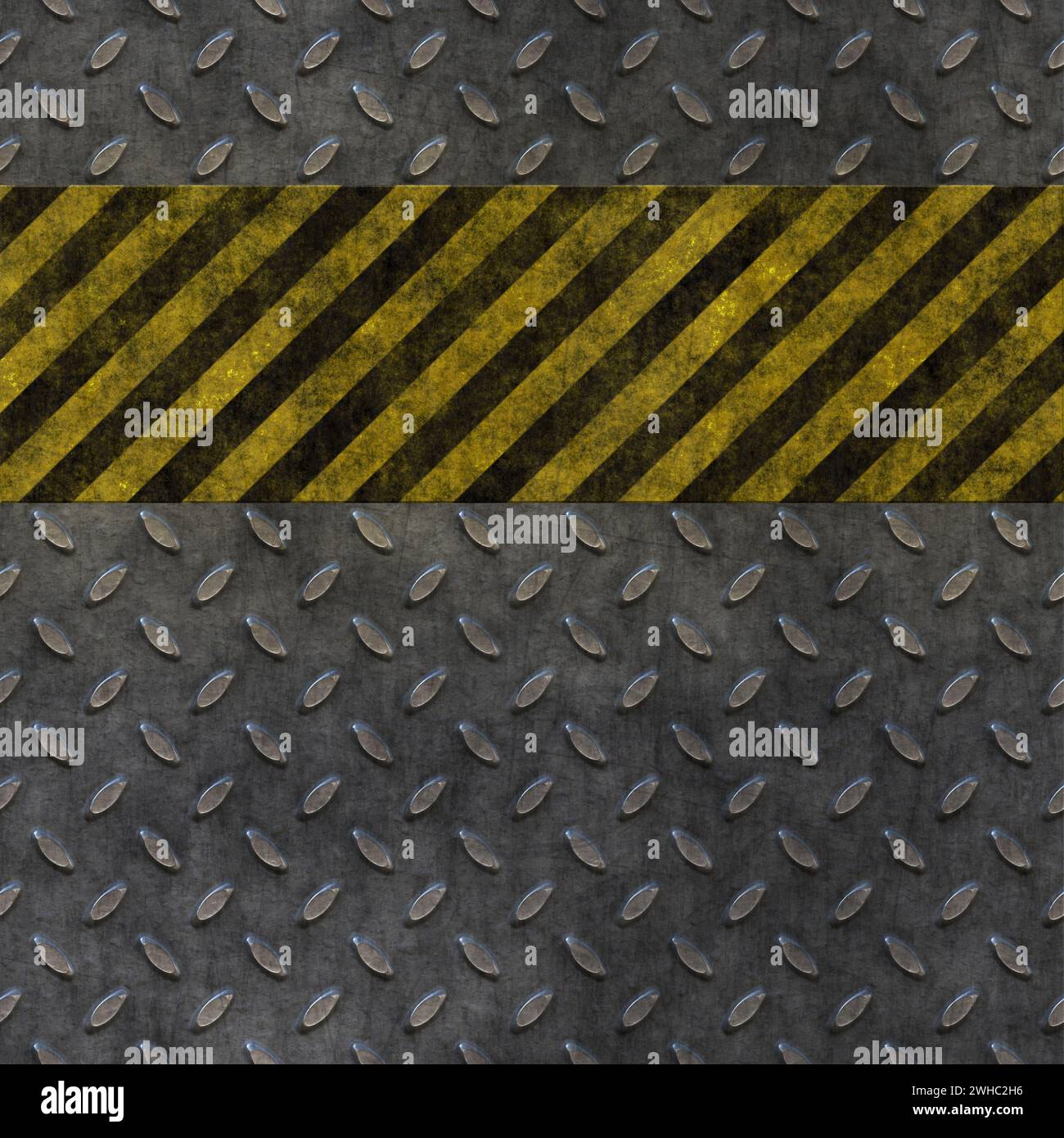 Old metal hazard background Stock Photo - Alamy