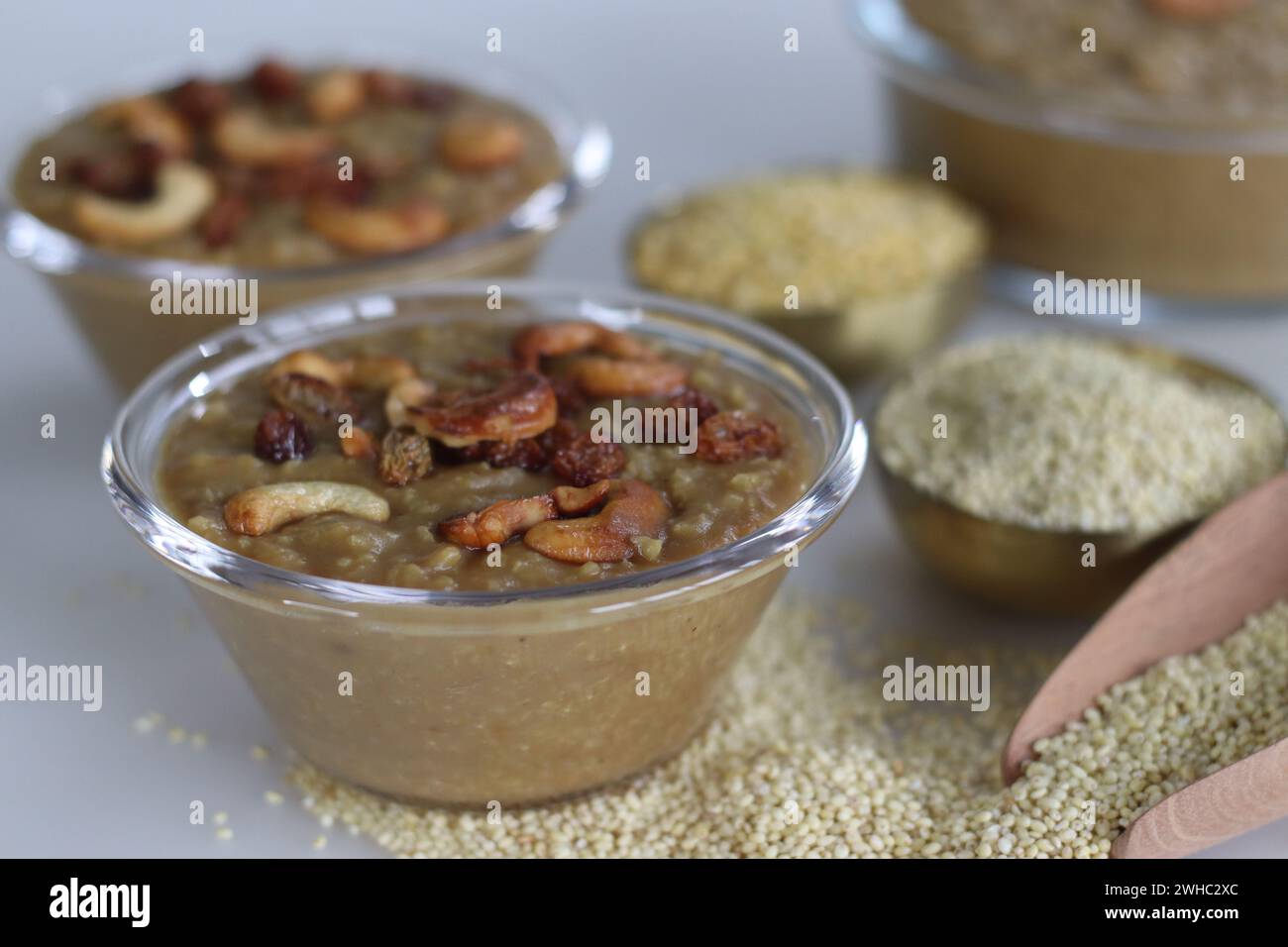 Proso sakkarai pongal is a healthy traditional South Indian sweet ...