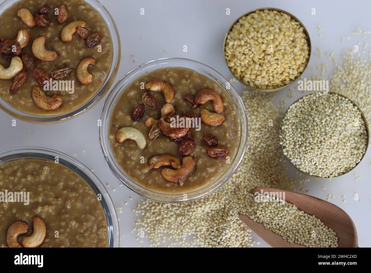 Proso sakkarai pongal is a healthy traditional South Indian sweet ...