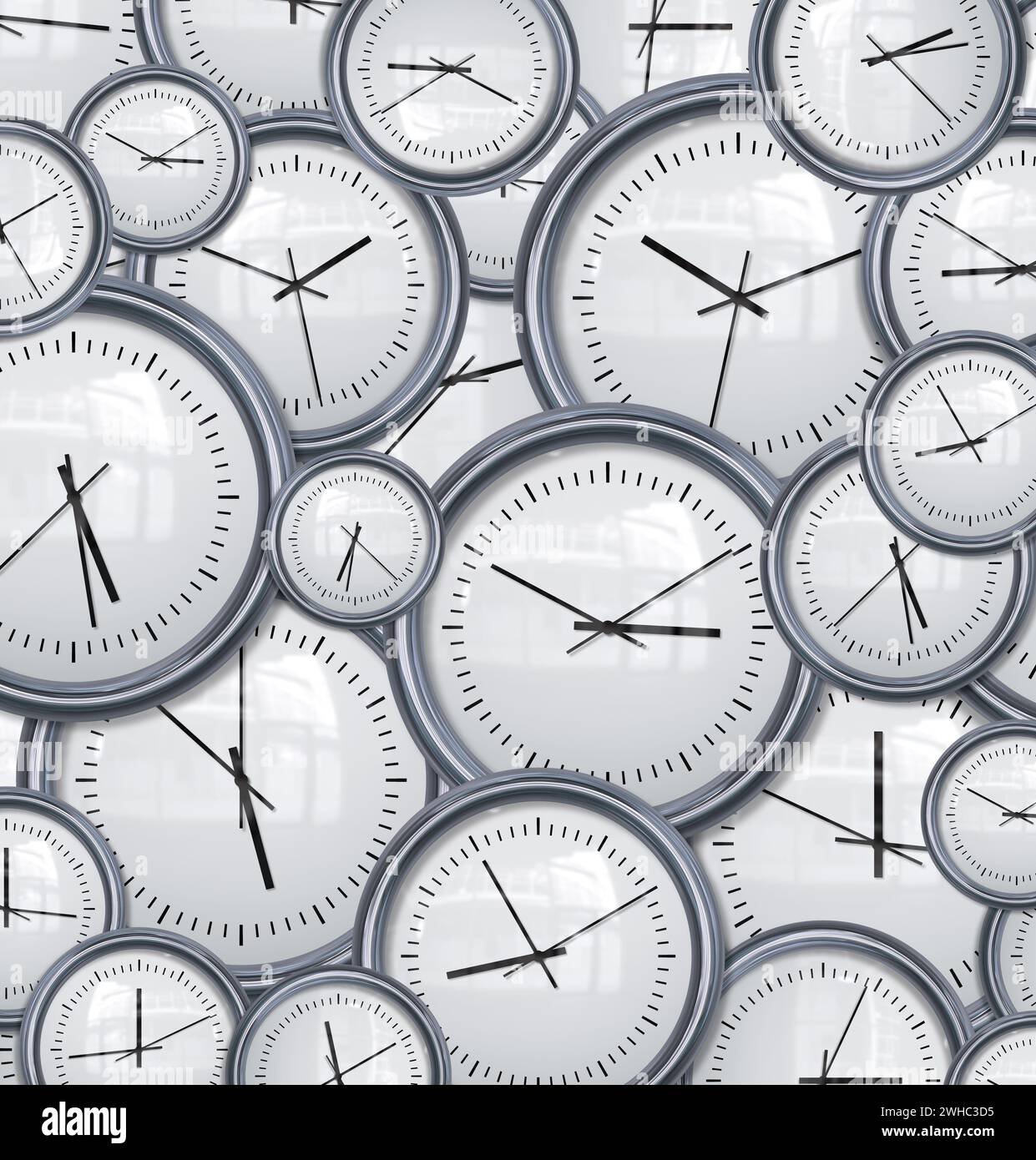 Clocks and time background Stock Photo - Alamy