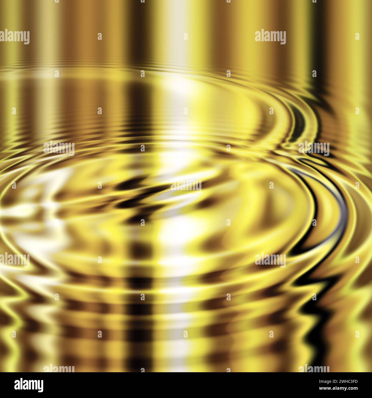 Molten gold ripples Stock Photo - Alamy
