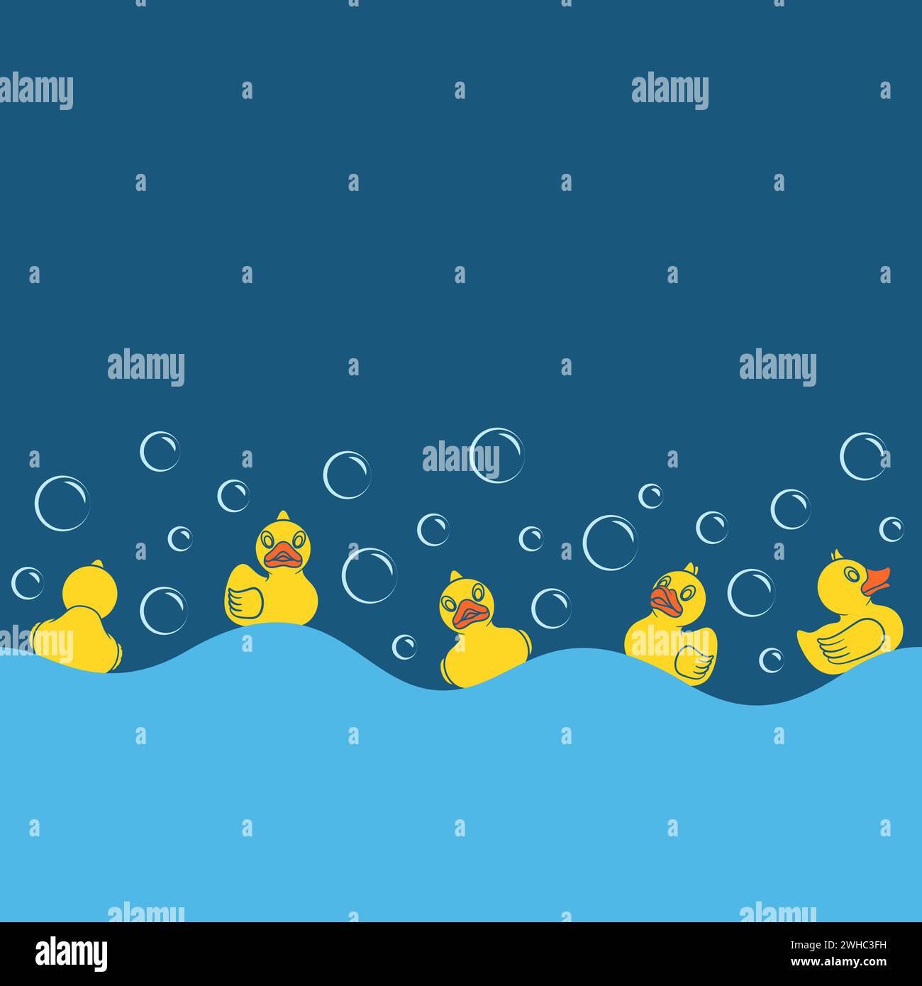 Water side duckling Stock Vector Images - Alamy