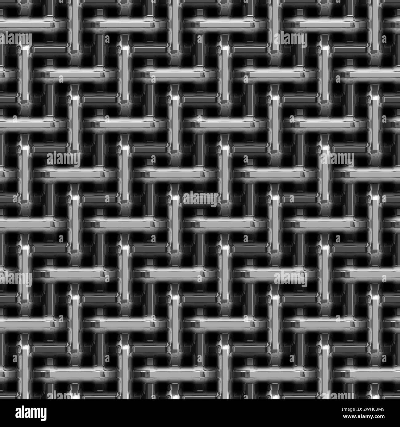 Abstract metal steel weave Stock Photo - Alamy