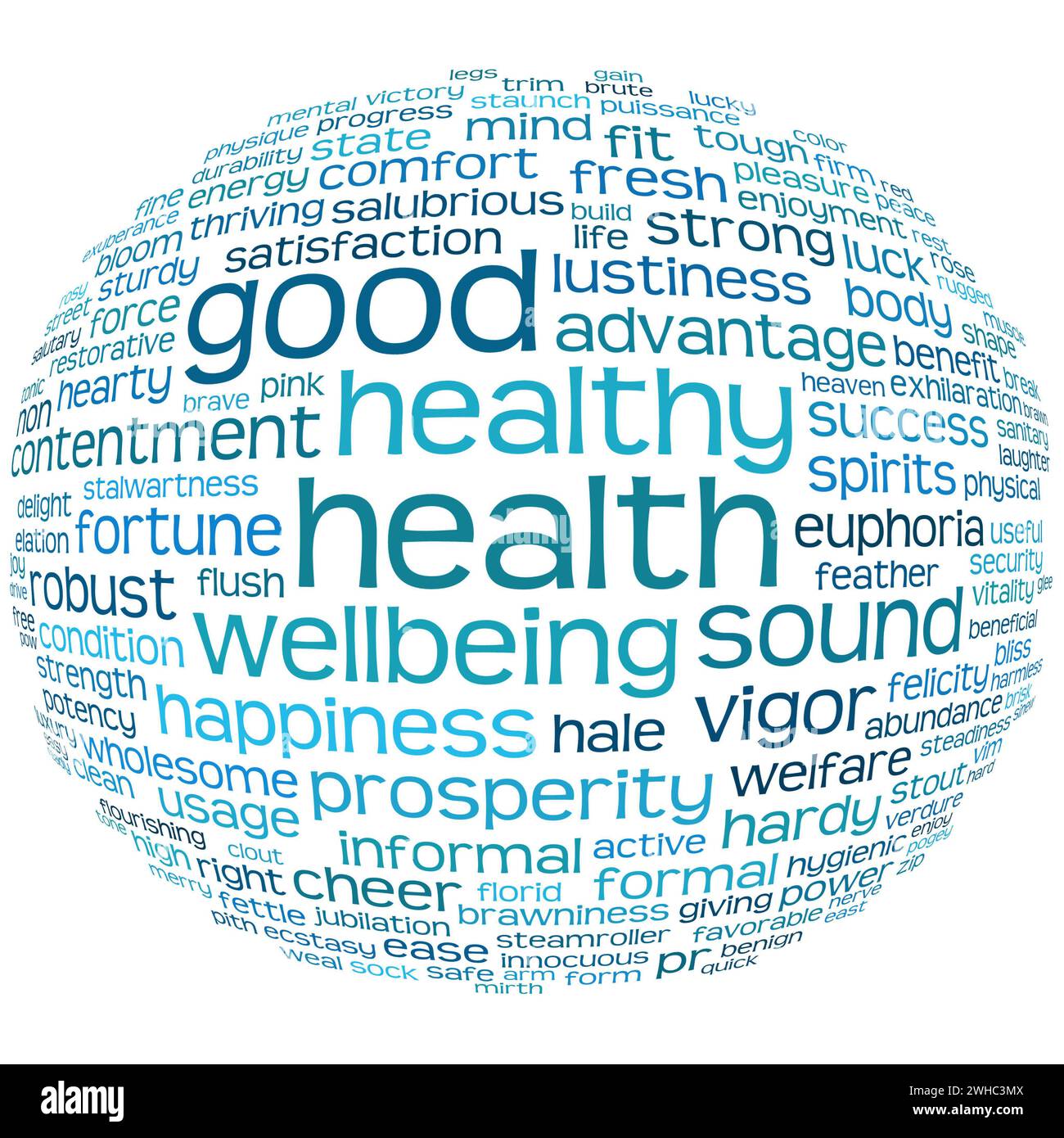 Good health concept Cut Out Stock Images & Pictures - Alamy
