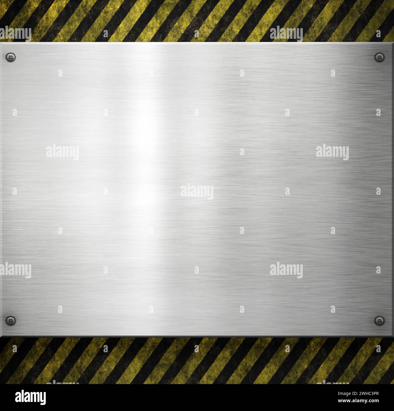 Old metal hazard background Stock Photo - Alamy