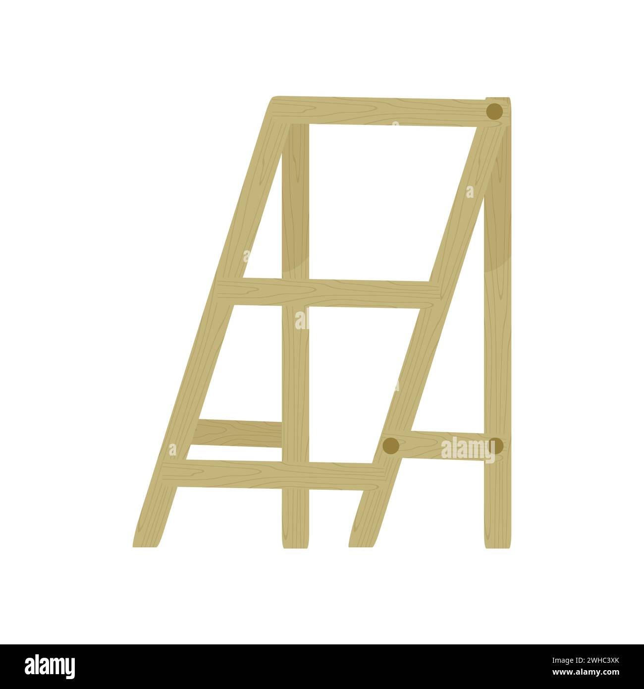 Wooden stand Stock Vector Images - Alamy