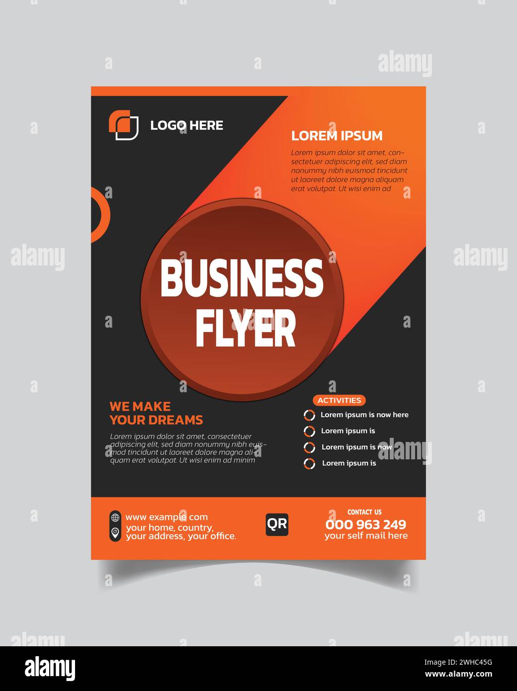 Professional Business Flyer Design and Mindful Agency Flyer Business ...