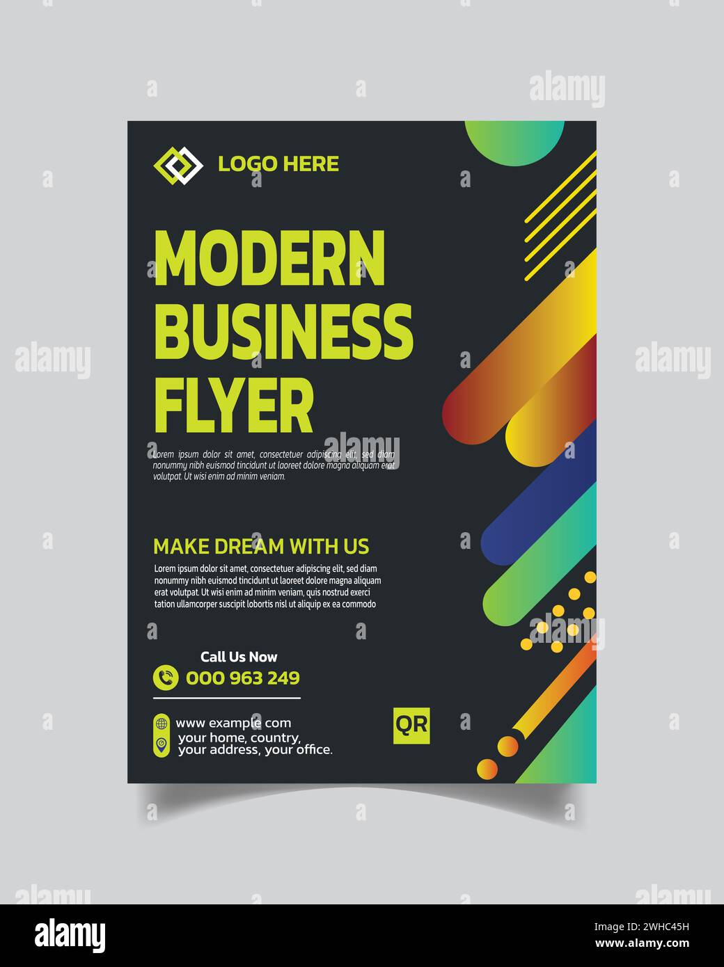 Unique Creative Business Flyer and Catchy Business Leaflet Modern ...
