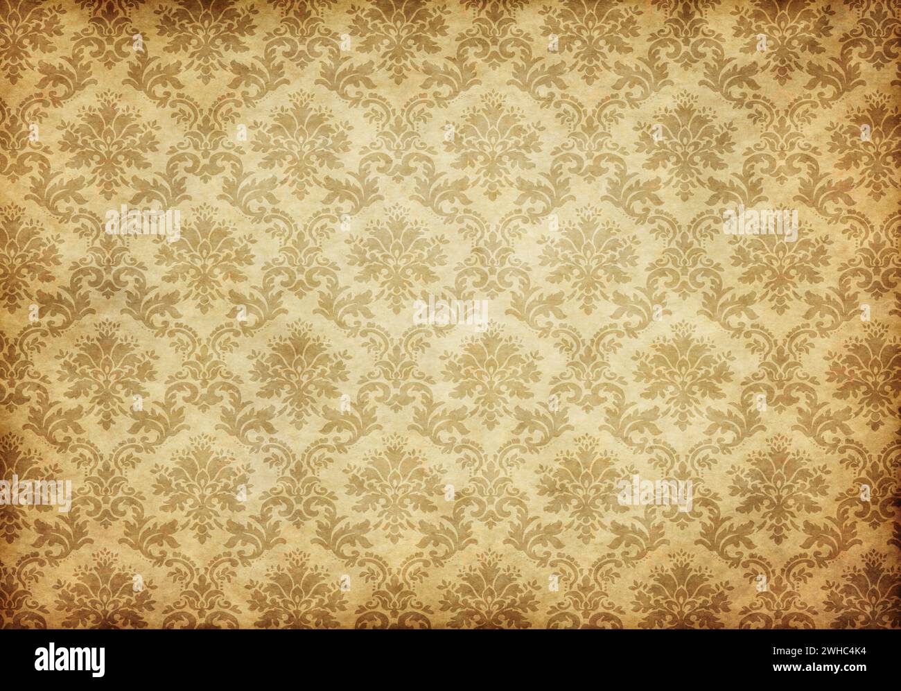 great retro background of some old dirty and grungy wallpaper Stock ...