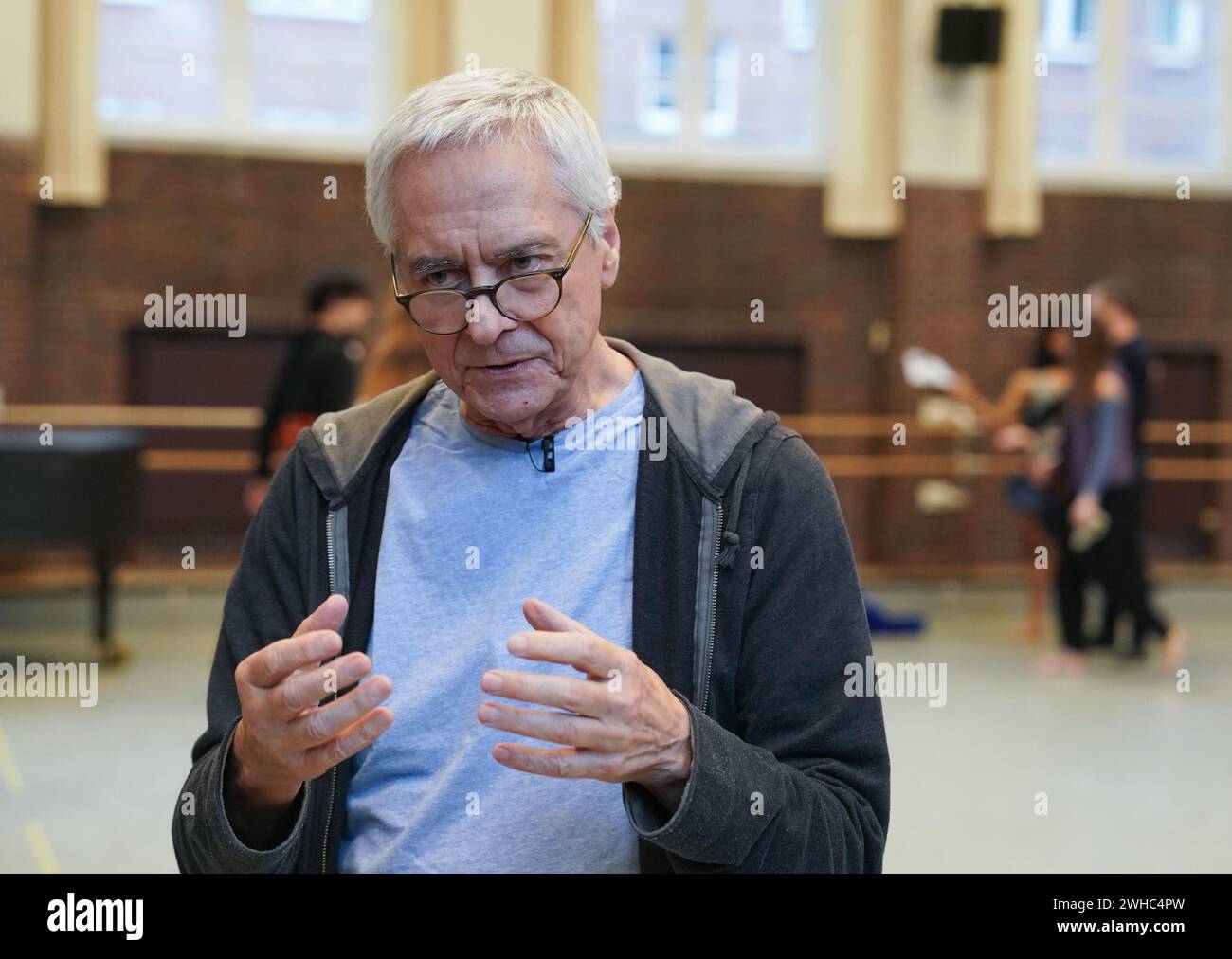 PRODUCTION - 09 February 2024, Hamburg: John Neumeier, Artistic ...
