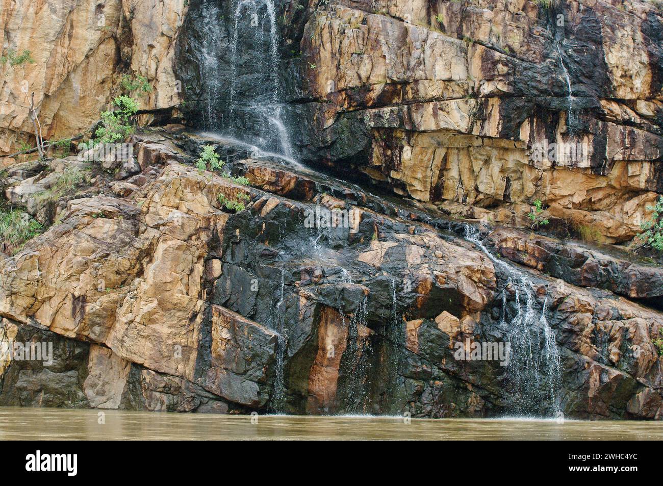 Waterfall in katherine gorge Stock Photo - Alamy