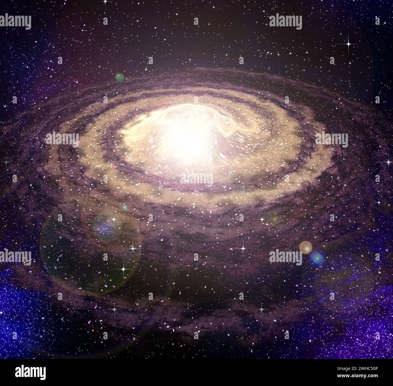 Shining spiral hi-res stock photography and images - Alamy