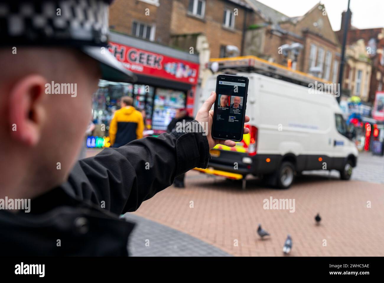 EDITORS NOTE FACES BLURRED BY THE PA PICTURE DESK A Metropolitan Police ...