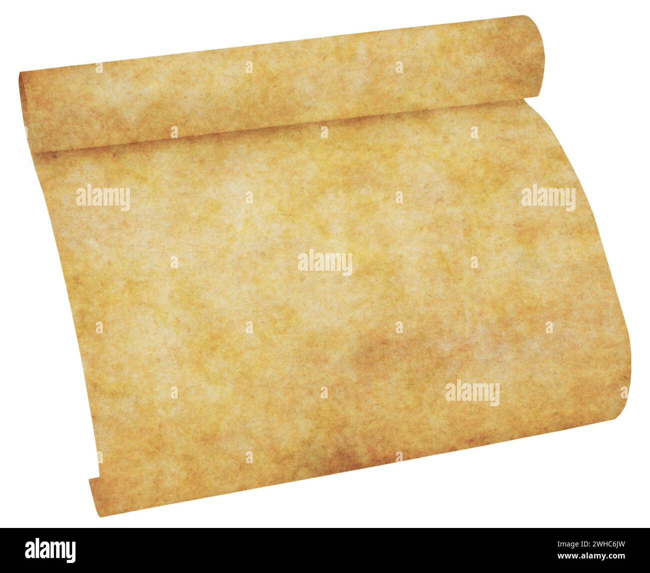 Old paper scroll Cut Out Stock Images & Pictures - Alamy