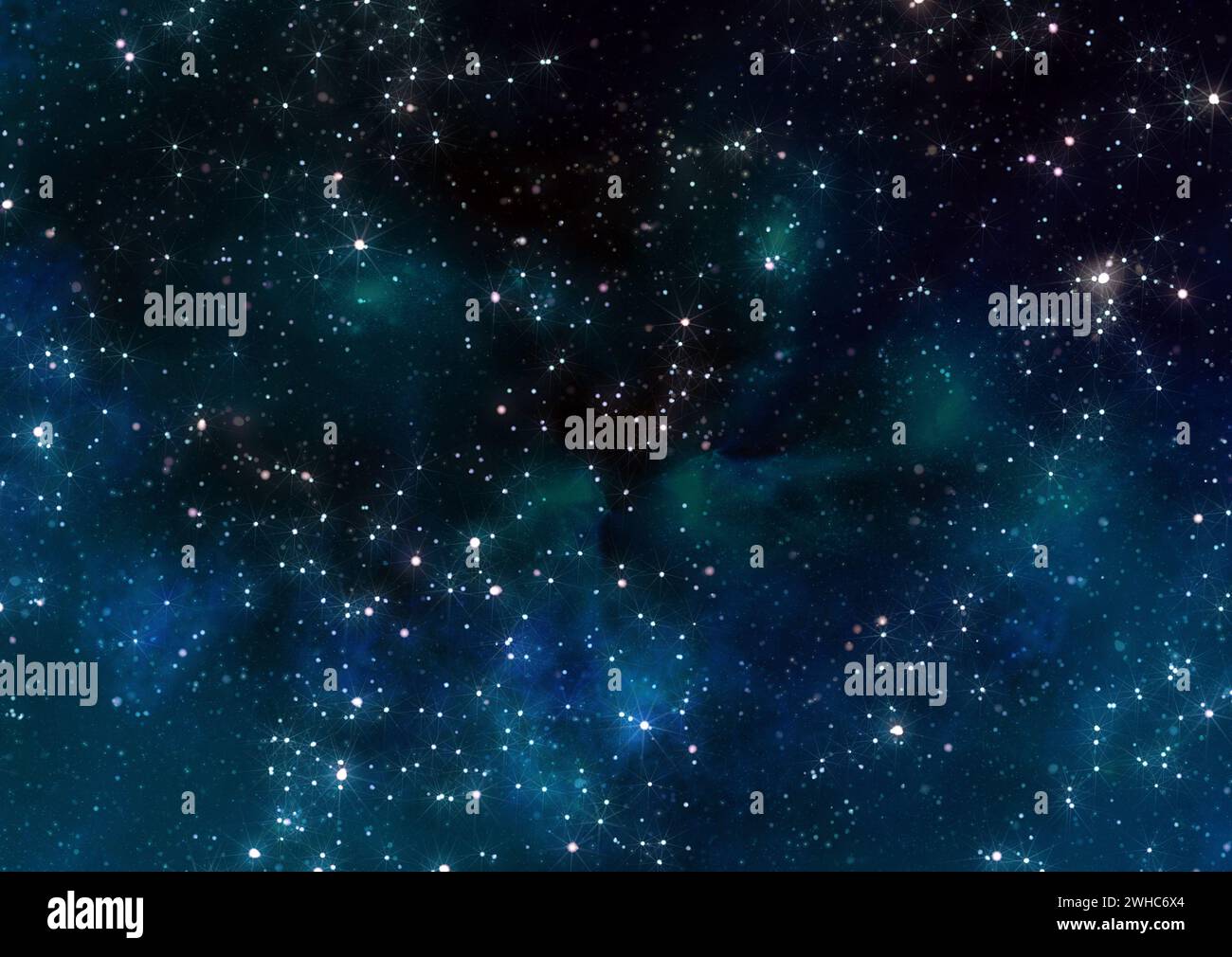 Stars in outer space Stock Photo - Alamy