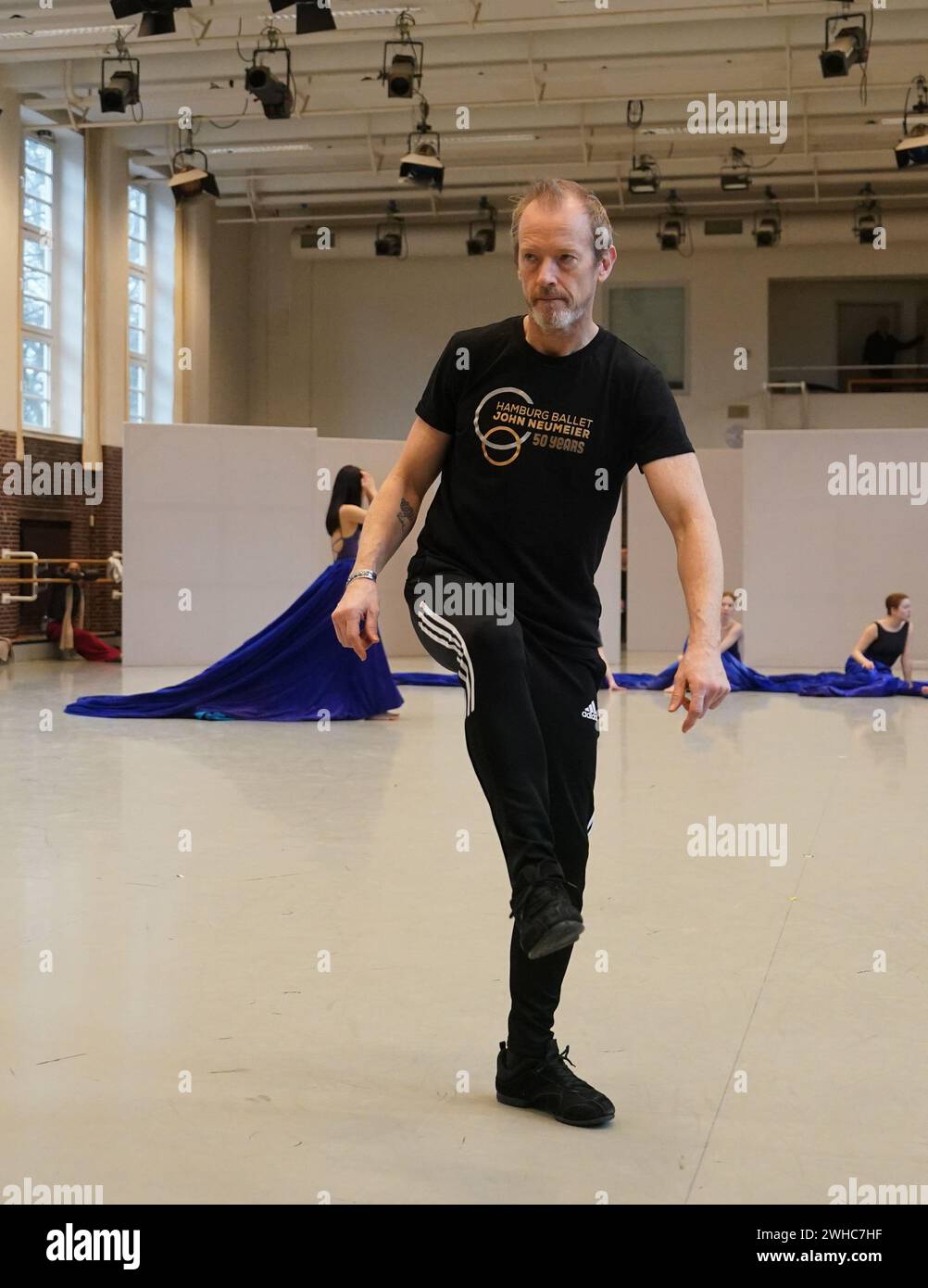 Hamburg, Germany. 09th Feb, 2024. Lloyd Riggins, Deputy Ballet Director ...