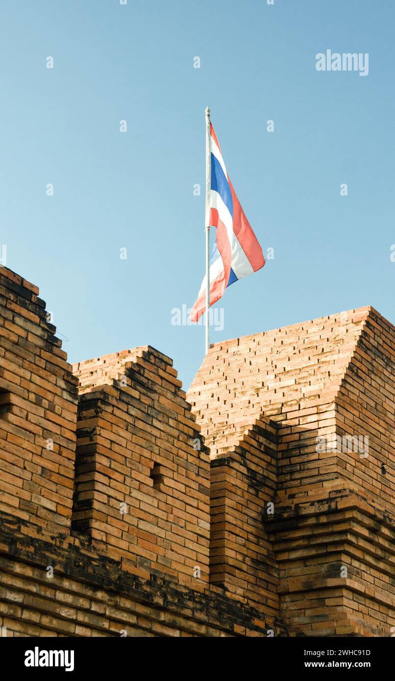 Old thai flag hi-res stock photography and images - Alamy