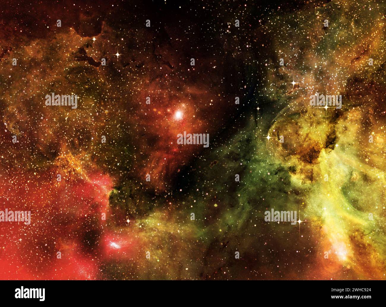 Starry background of deep outer space Stock Photo - Alamy