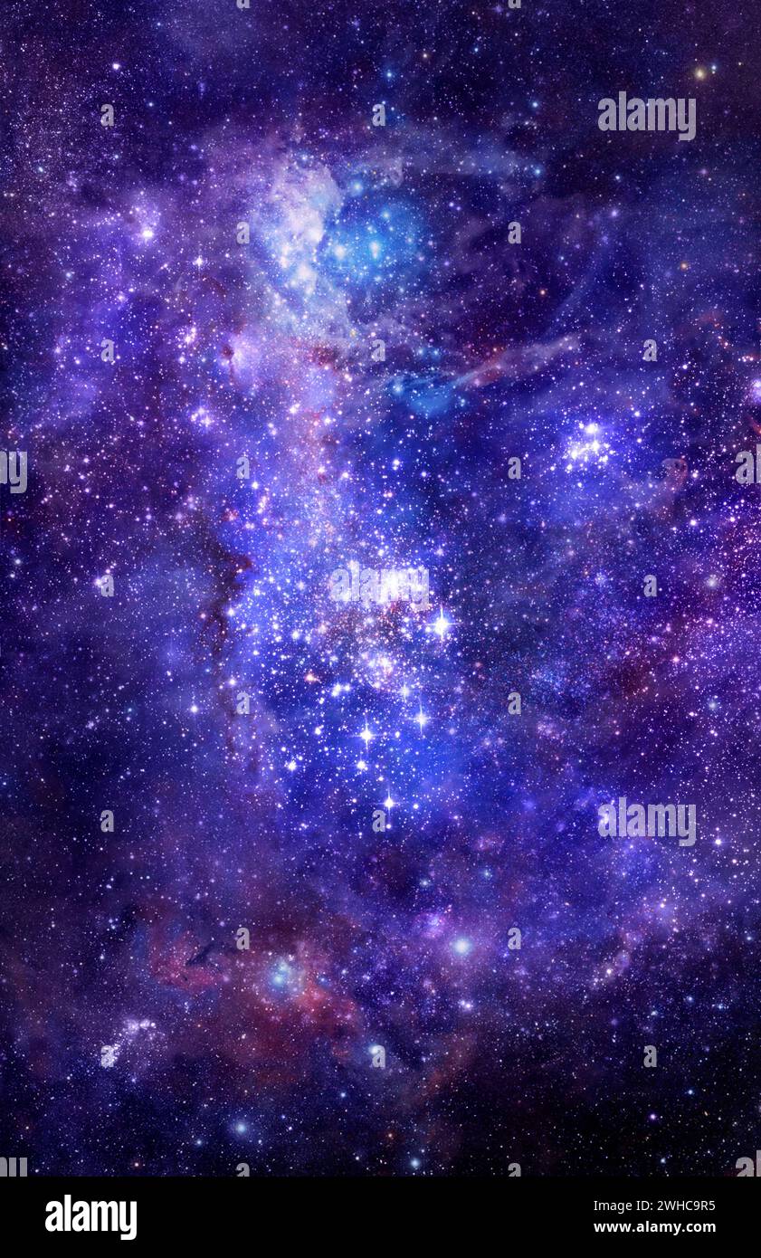 Nebula gas cloud in deep outer space Stock Photo - Alamy