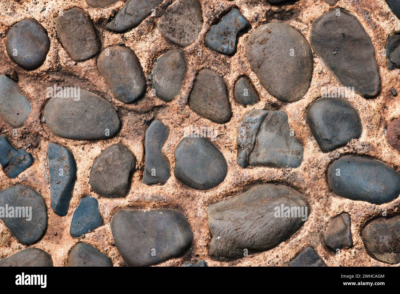 Stone wall backgorund texture Stock Photo - Alamy