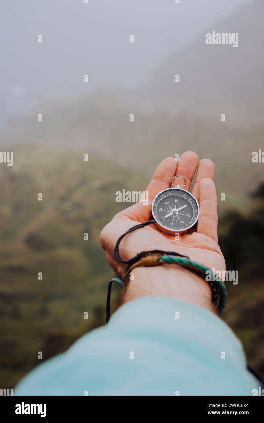 Palm to the right of the figure hi-res stock photography and images - Alamy