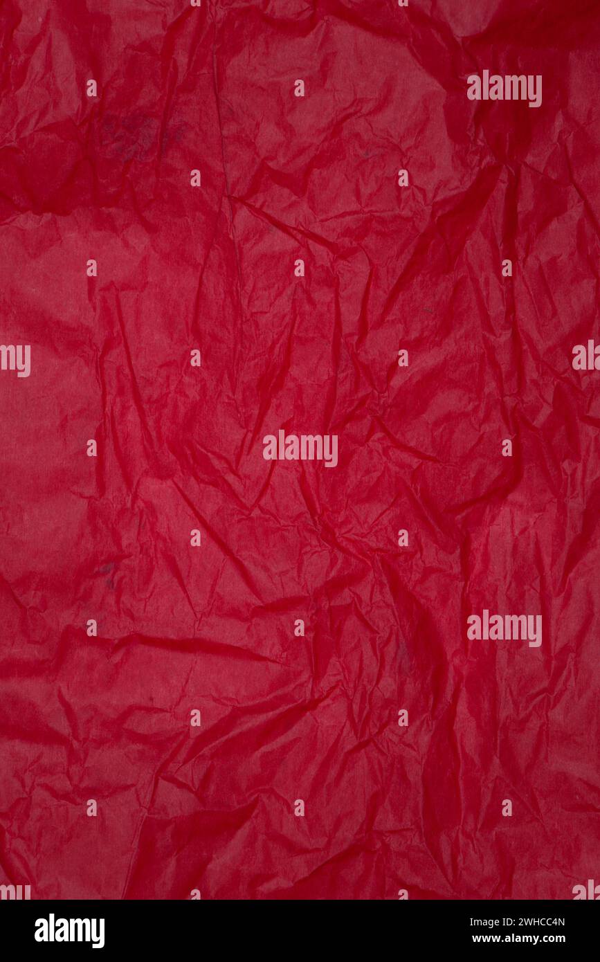 Crumpled red paper with texture background Stock Photo - Alamy