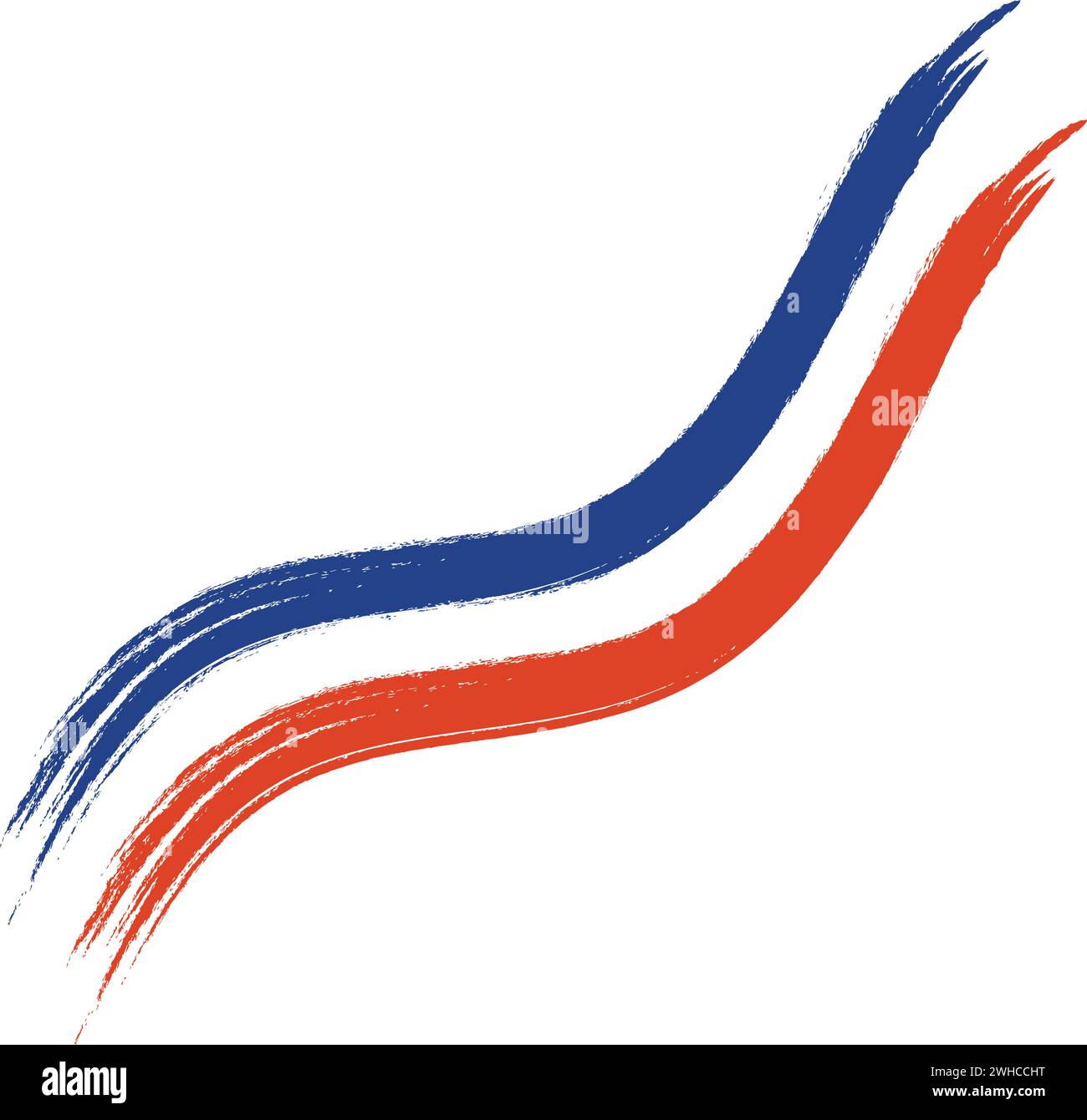 Isolated flag of France with wave effect Vector Stock Vector Image ...