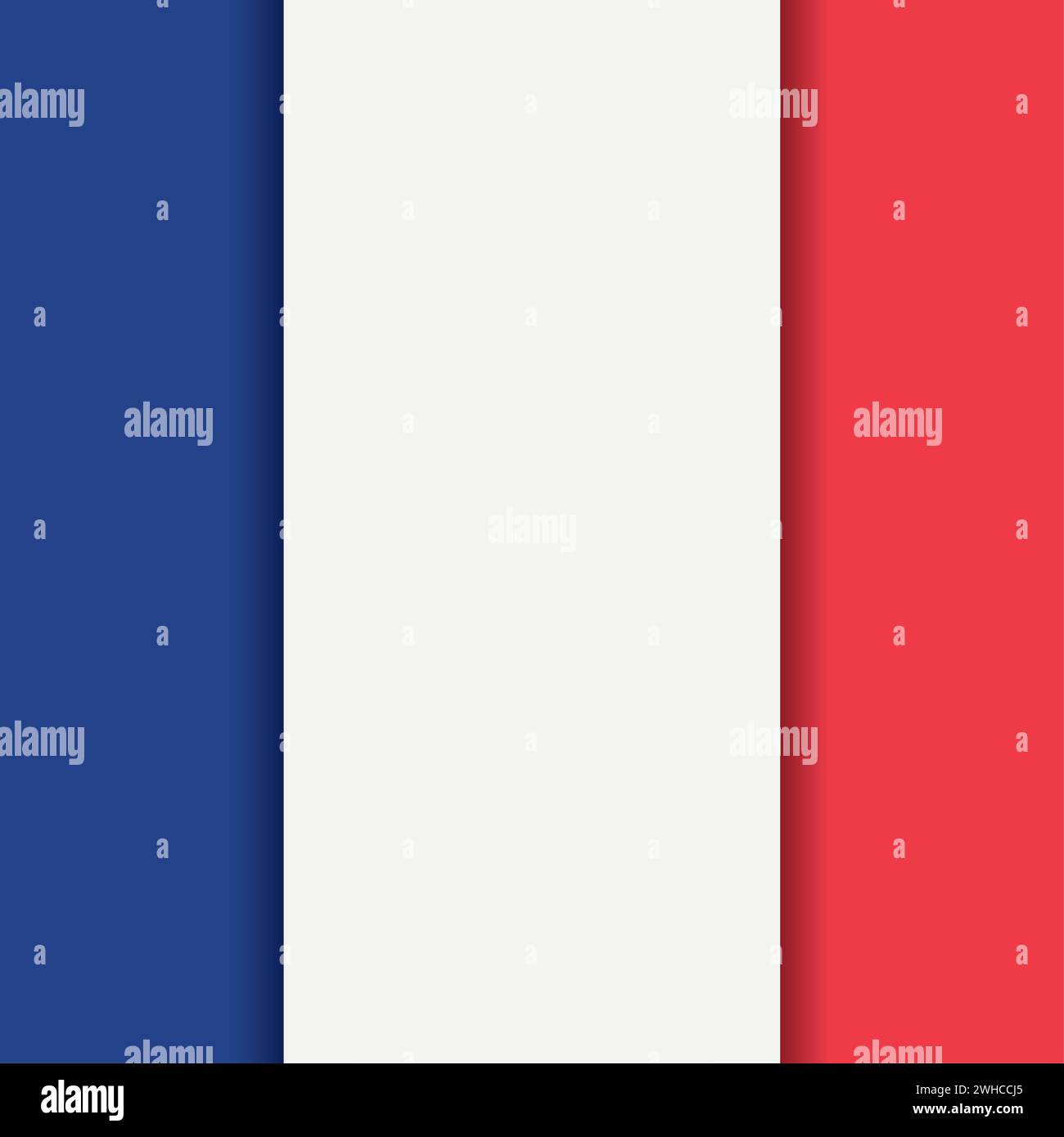 Colored background with the flag of France Vector Stock Vector Image ...
