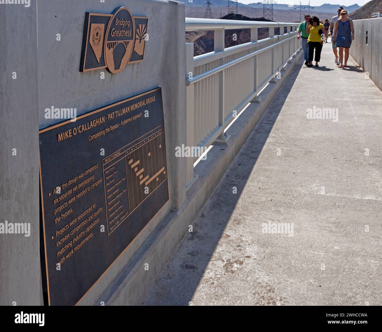 Hoover dam memorial plaque hi-res stock photography and images - Alamy