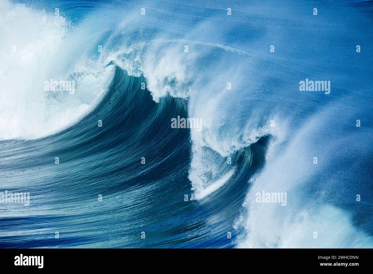 Africa, Garden Route, Gwaing River Mouth, Indian Ocean, South Africa, waves, Western Cape ...