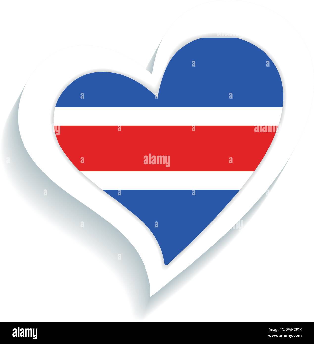Love costa rica Stock Vector Images - Alamy