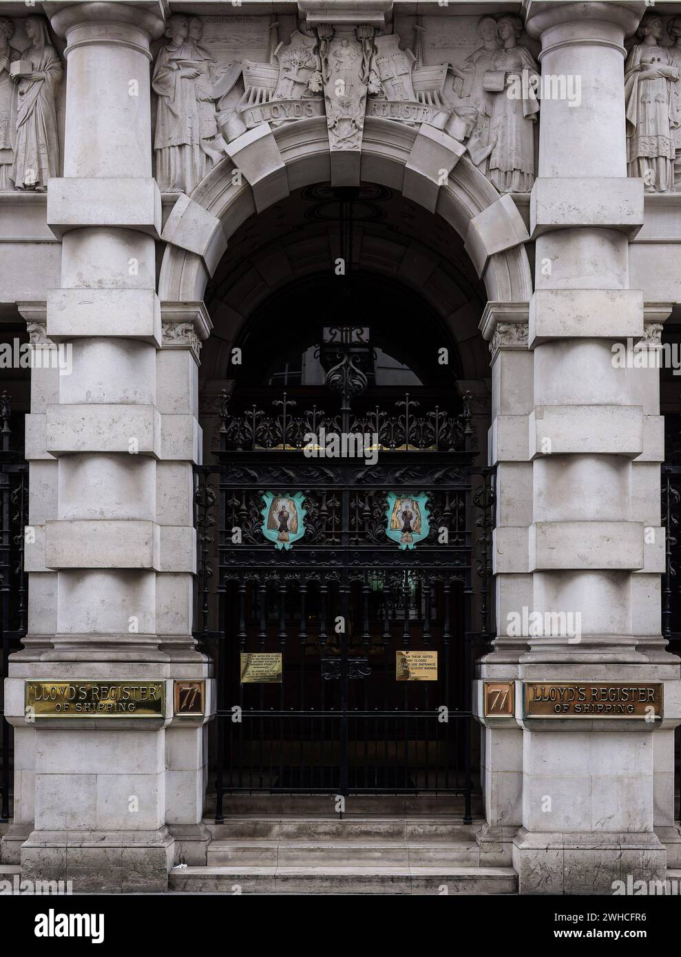 Lloyd's Register Of Shipping doorway. A technical and professional ...