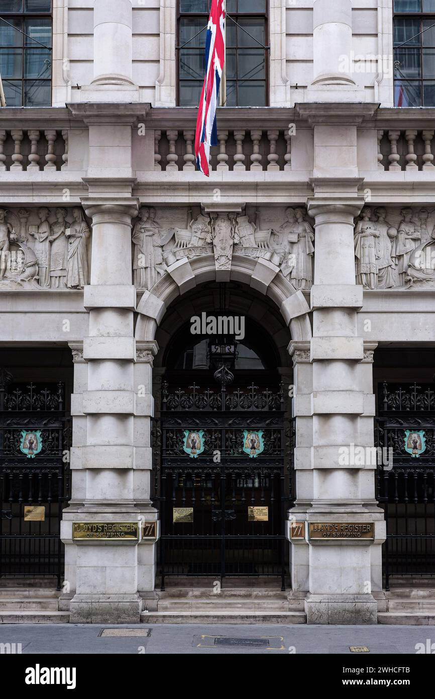 Lloyd's Register Of Shipping doorway. A technical and professional ...