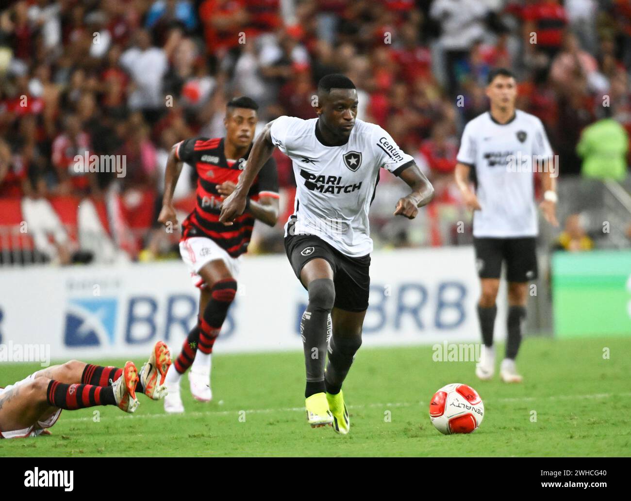 Rio de Janeiro-Brazil, Fabruery 07 2024, match between Flamengo and ...